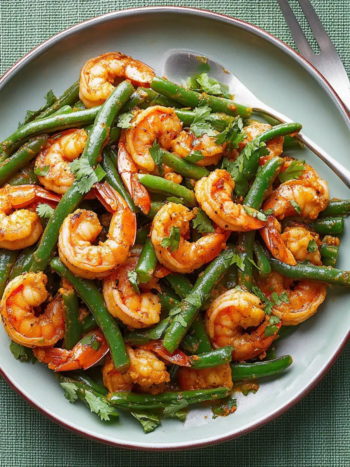 Irresistible Bangladeshi Spiced Shrimp and Green Bean Stir-Fry