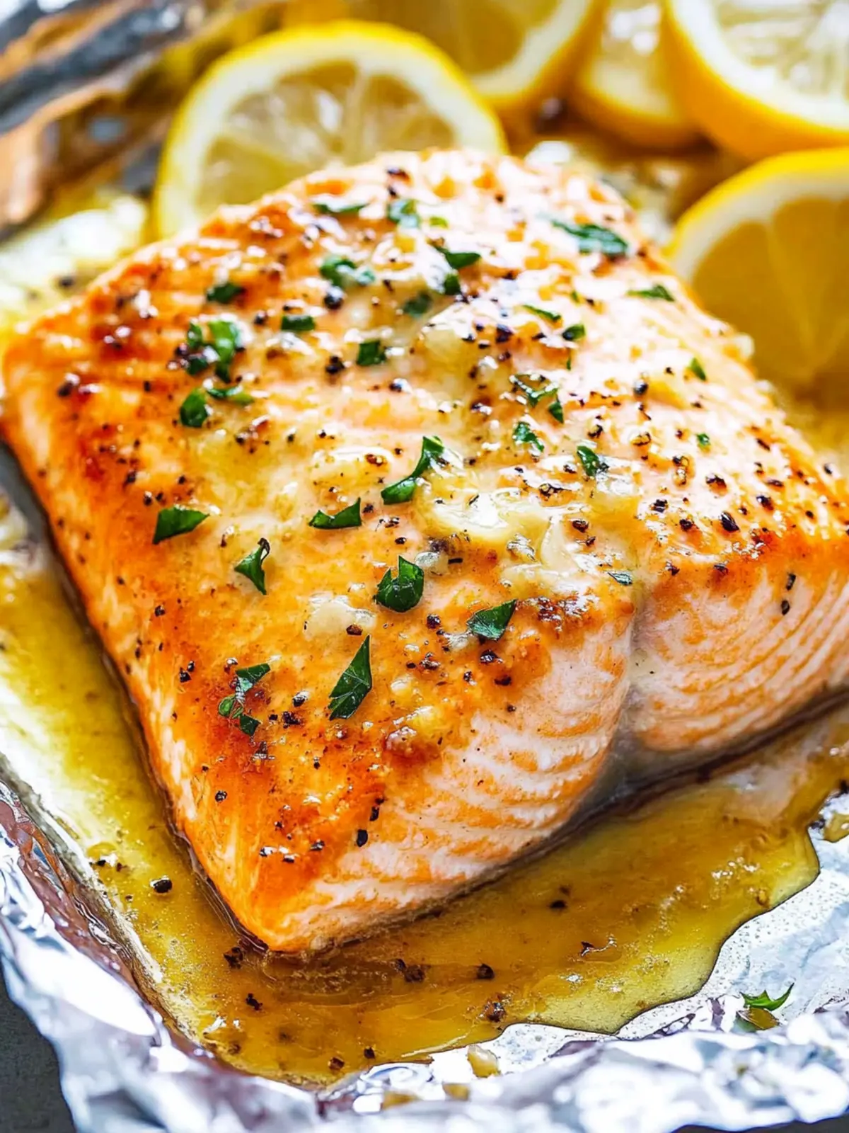 Ultimate Sheet Pan Lemon Garlic Butter Salmon – Deliciously Easy