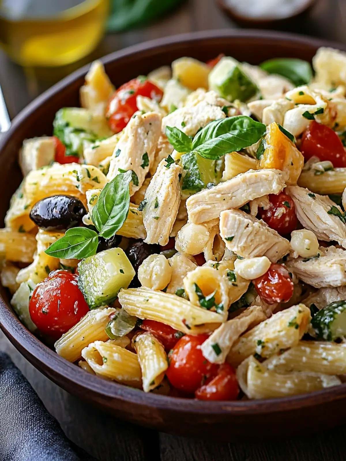 Ultimate Mediterranean Chicken Pasta Salad: Deliciously Healthy
