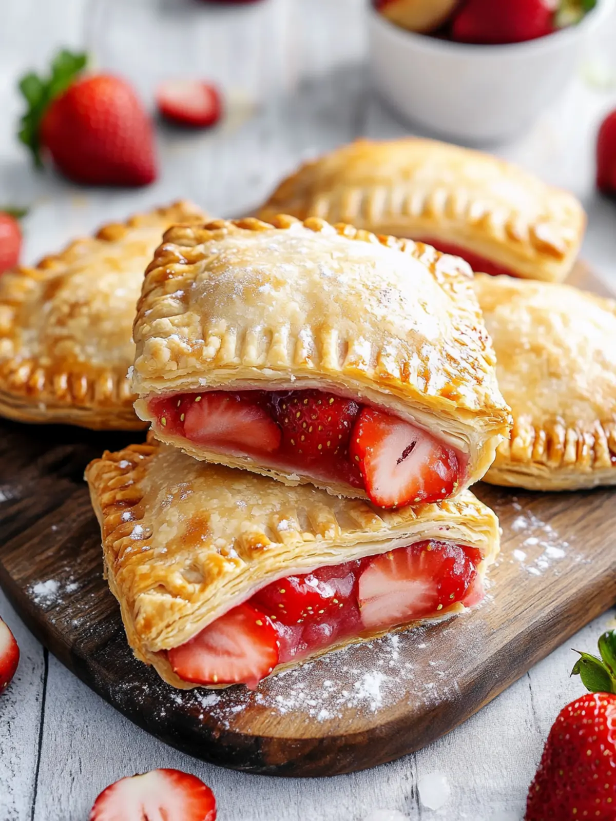 Delicious Strawberry Hand Pies: Perfect Valentine’s Day Brunch