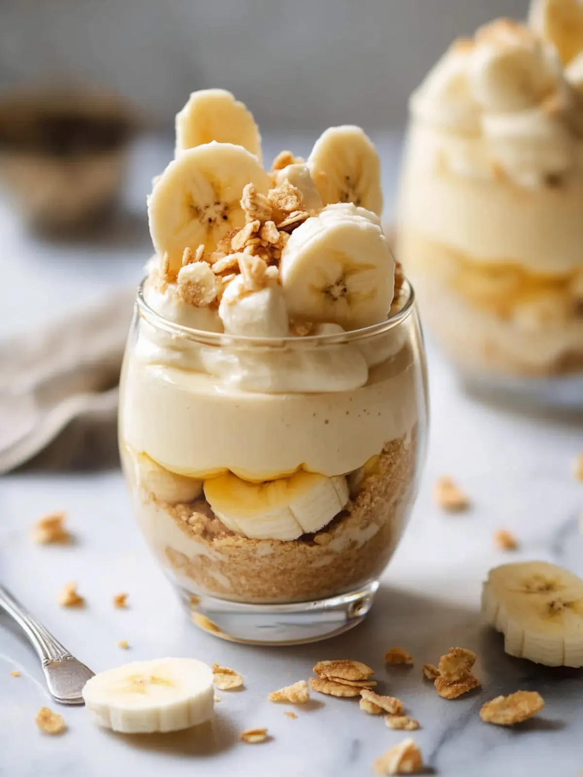 Irresistible Banana Pudding Cups with Homemade Custard