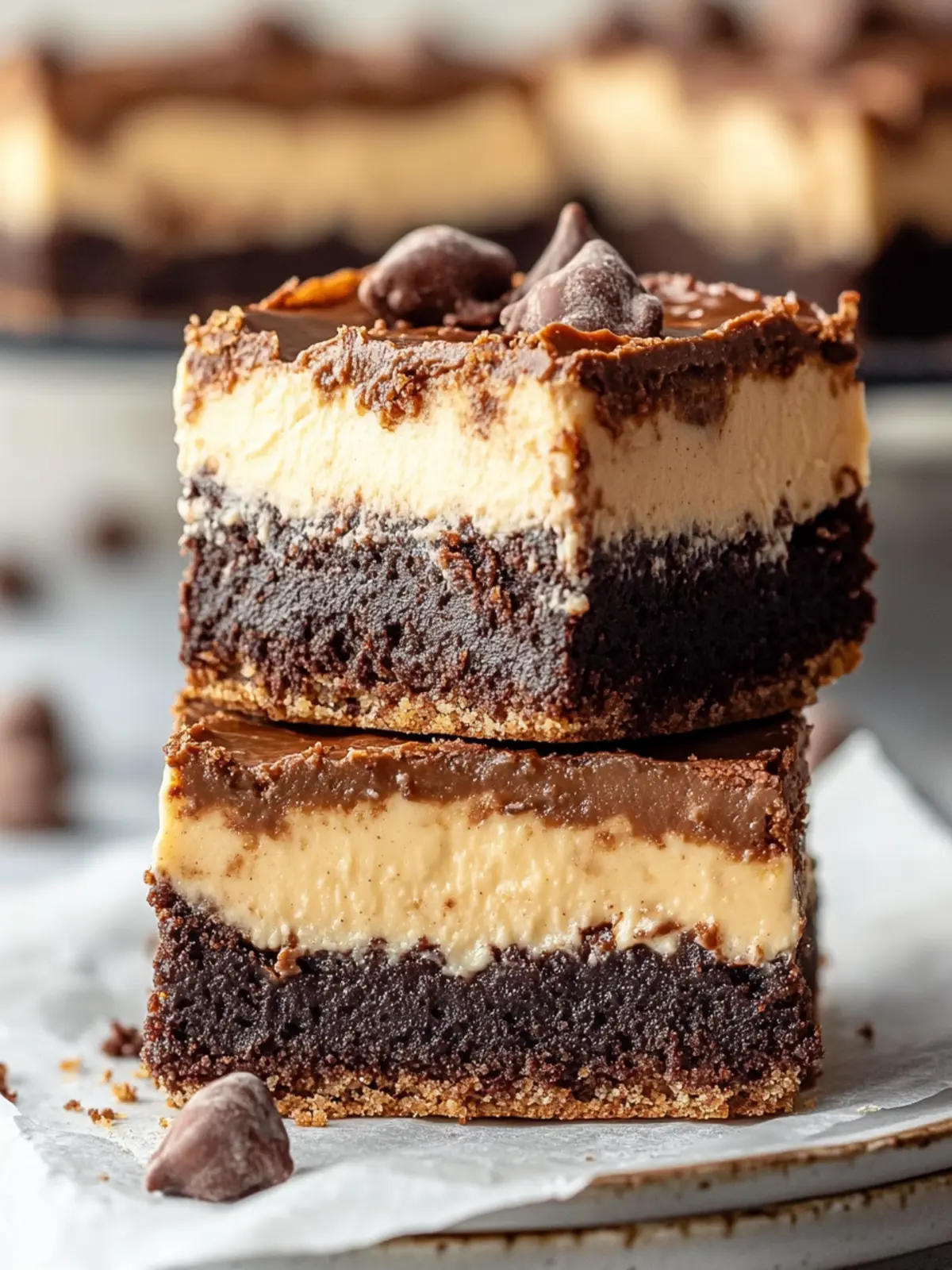 Irresistible Peanut Butter Cheesecake Brownie Bars Recipe